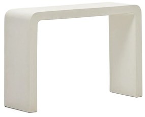 Konzolový stolek blava 120 x 80 cm bílý MUZZA