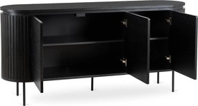 Komoda Beck 160 cm černá