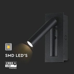 LED Solution Černé vestavné LED svítidlo 2W 239996