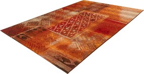 Obsession, AKCE: 160x230 cm Kusový koberec My Gobelina 644 multi – na ven i na doma, oranžová, chodba / předsíň