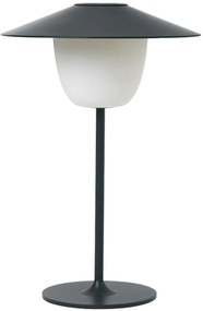 Přenosná LED lampička, černá, hliníková BLOMUS