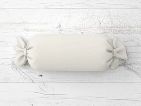 Biante Polštář válec bonbon Rongo RG-011 Smetanový 15x40 cm