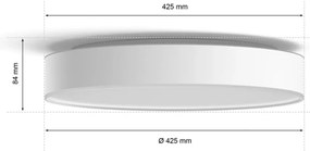 LED smart stropní svítidlo 33,5 W Enrave – Philips Hue