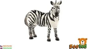 ZOOTED Zvířátko zebra horská / 11 cm / od 3 let