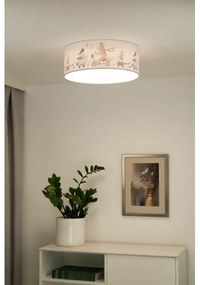 Duolla - LED Dětské stropní svítidlo CORTINA LED/26W/230V pr. 40 cm 4000K