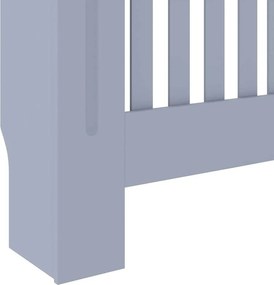 Kryt radiátoru Šedá 78 x 19 x 81,5 cm Kompozitní dřevo 3403243