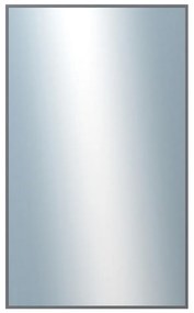 DANTIK - Zarámované zrcadlo - rozměr s rámem cca 60x100 cm z lišty Hliník platina | P03-019 (7003019)