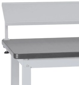 Přídavná kovová police na nářadí pro stoly BL, nosnost 20 kg, 1800 x 270 x 300 mm