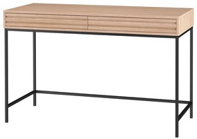 Pracovní stůl s deskou v dubovém dekoru 50x120 cm Celine – Støraa