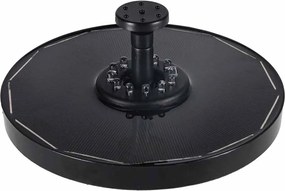 Solární plovoucí fontána - LUARO KX2855 - 16 cm - RGB LED