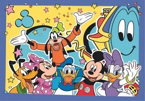 Clementoni PUZZLE Mickey se baví s kamarády / 2x20 dílků / od 3 let