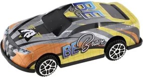 TEDDIES Auto závodní mini / Kov a plast / Volný chod / Mix barev / 48