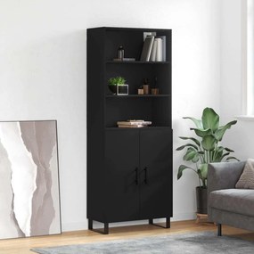 vidaXL Skříň highboard 69,5 x 34 x 180 cm kompozitní dřevo [3189279] Barva: Betonová šedá