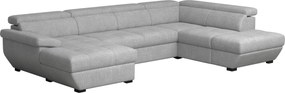 XXXLutz SEDACÍ SOUPRAVA, textil, šedá Welnova - Sedací soupravy - 000552059301