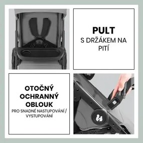 Hauck Sporťák Shop N Care Grey