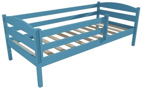 Vomaks Dětská postel DP 020 se zábranou Rozměr: 90 x 200 cm, Barva: barva modrá