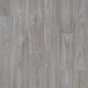 Beauflor, PVC podlaha - lino Ambient Havanna Oak 991M - dub, na míru, šíře 4m, šedá, bez podkladu, chodba / předsíň