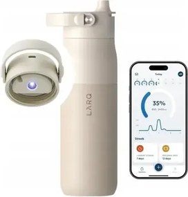 LARQ PureVis 2 680ml mojave dune / nerezová samočistící láhev na pití