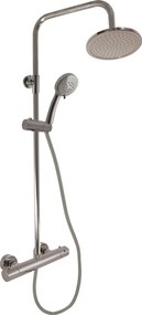 Slezák - RAV Sprchový komplet s termostatickou baterií TERMOSTATICKÁ - TRM82.5/5-61MGK, Metal Grey kartáčovaná