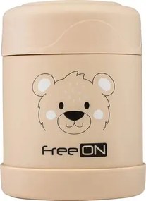FreeON Termodóza na jídlo nerezová 350 ml / béžová