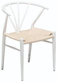 Bílá jídelní židle DAN–FORM Denmark Delta