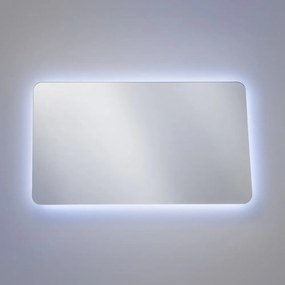 Koupelnové zrcadlo ARUBA 80 - hranaté s LED