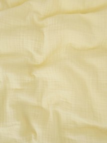 MK Lůžkoviny Mušelínové povlečení – Alexia pastelově žlutá