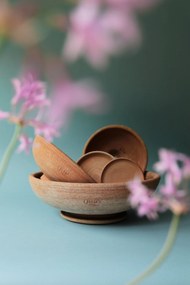 Malý květináč Ada s podstavcem 35 cm růžový