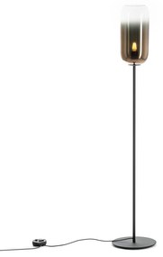 Artemide Gople stojací lampa, bronz/černá