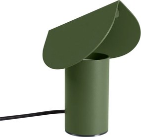 Khaki hliníková LED stolní lampa (výška 15 cm) BISCUIT – Thoro