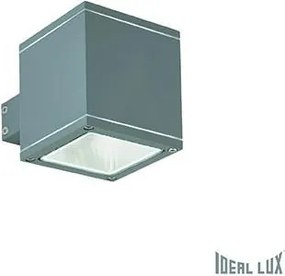 ILUX 121963 Venkovní nástěnné svítidlo Ideal Lux Snif Square AP1 antracite 121963 - IDEALLUX