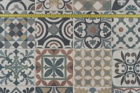 Beaulieu International Group, PVC podlaha - lino Livitex Retro 2793, na míru, šíře 3m,4m, vícebarevná, filc, chodba / předsíň