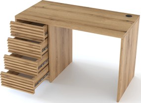 Bisett Psací stůl Řemeslný dub 140