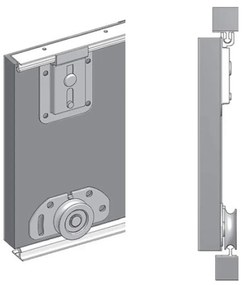 Šatní skříň Tapi 2 | 100 cm | černá | modrý čalouněný panel