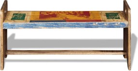 Cola lavice masivní recyklované dřevo 100 x 30 x 50 cm 243457