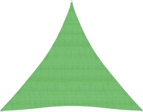 vidaXL Stínící plachta 160 g/m² 4 x 4 x 4 m HDPE [311313] Barva: světle zelená