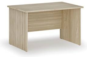 Kancelářský psací stůl PRIMO WOOD, 120x80 cm, dub přírodní