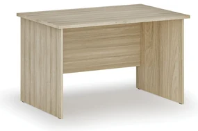 Kancelářský psací stůl PRIMO WOOD, 120x80 cm, dub přírodní