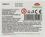 TEDDIES Kůň se sedlem a doplňky / Figurka / Fliška / 16 cm / 2 barvy /