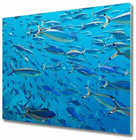 Skleněná krájecí deska Korálová ryba 60x52 cm