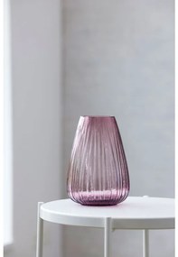 Bitz Skleněná váza Kusintha 22 cm Pink