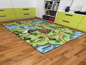 Vopi Dětský koberec Aljaška SILK 5208 140 x 200 cm