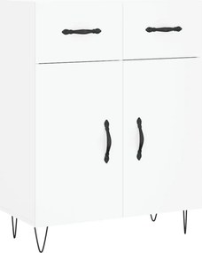 Skříň highboard bílá 69,5 x 34 x 180 cm kompozitní dřevo 3199905