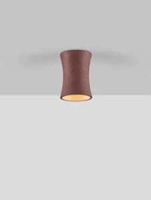 Designové Stropní svítidlo Pelia Červená