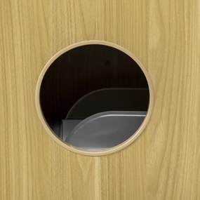 PawHut Kočičí záchodová skříňka, kabinet na kočičí záchod, 3 úrovně, oddělení uzavřené dveřmi, 1 polštář, 60 x 45 x 103 cm