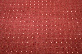 Condor Carpets, AKCE: 70x200 cm Kusový koberec Udinese terra - neúčtujeme odřezky z role - obšitý ze všech stran, šíře, oranžová, filc, chodba / předsíň