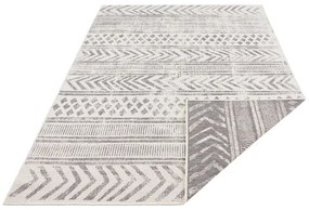Šedo-krémový venkovní koberec NORTHRUGS Biri, 80 x 150 cm