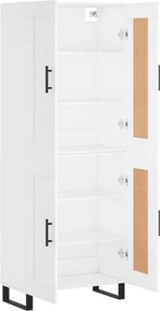 Skříň highboard bílá 69,5 x 34 x 180 cm kompozitní dřevo 3199705