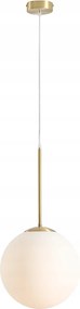 Závěsná lampa Bosso Brass 1087G40 Aldex