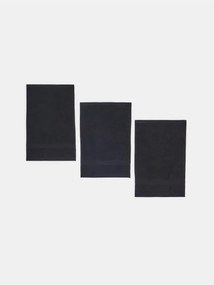 Sinsay - Sada ručníků na ruce 3 pack - černá